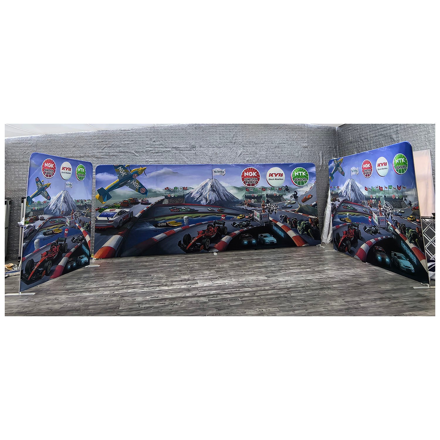 Stretch Fabric Media Walls – bannerzones